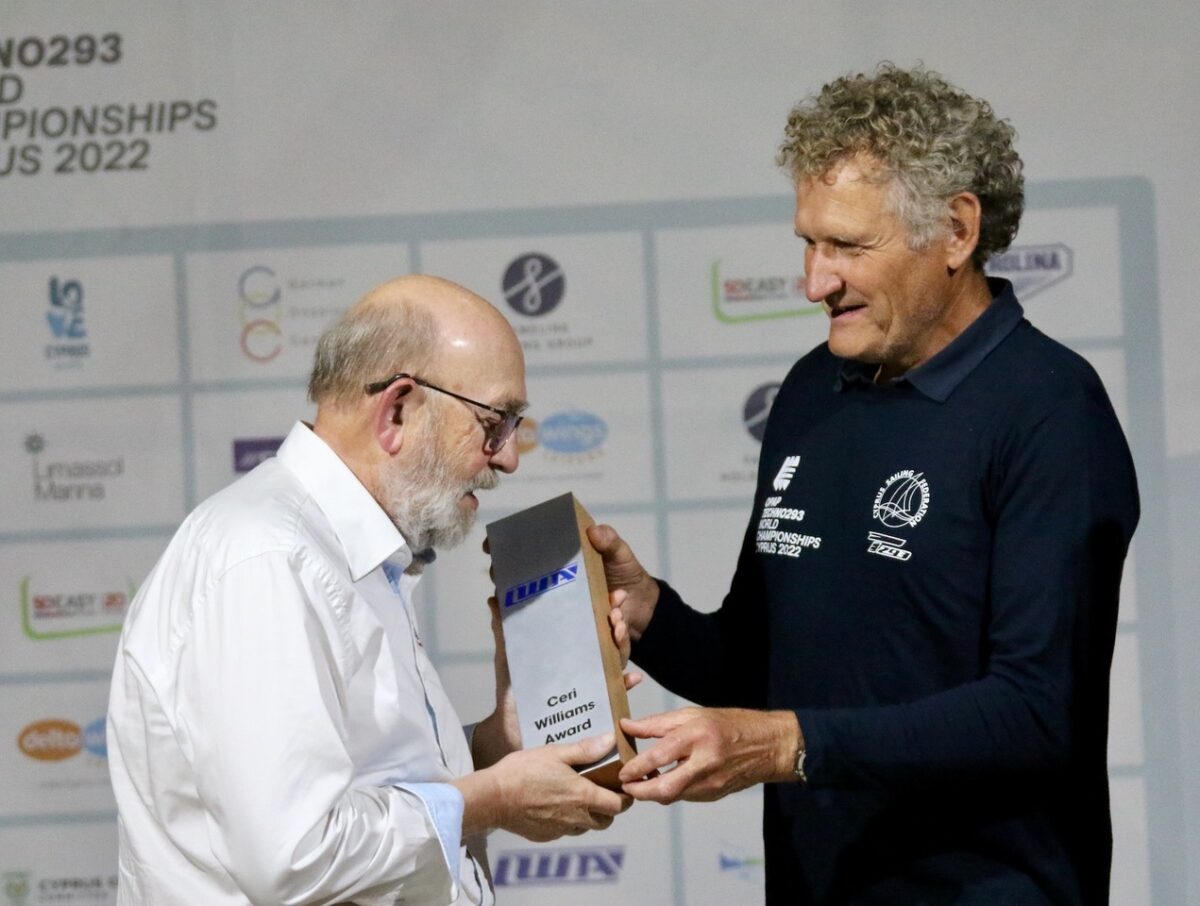 Marc Cardon awarded with the Ceri Williams award – Techno 293